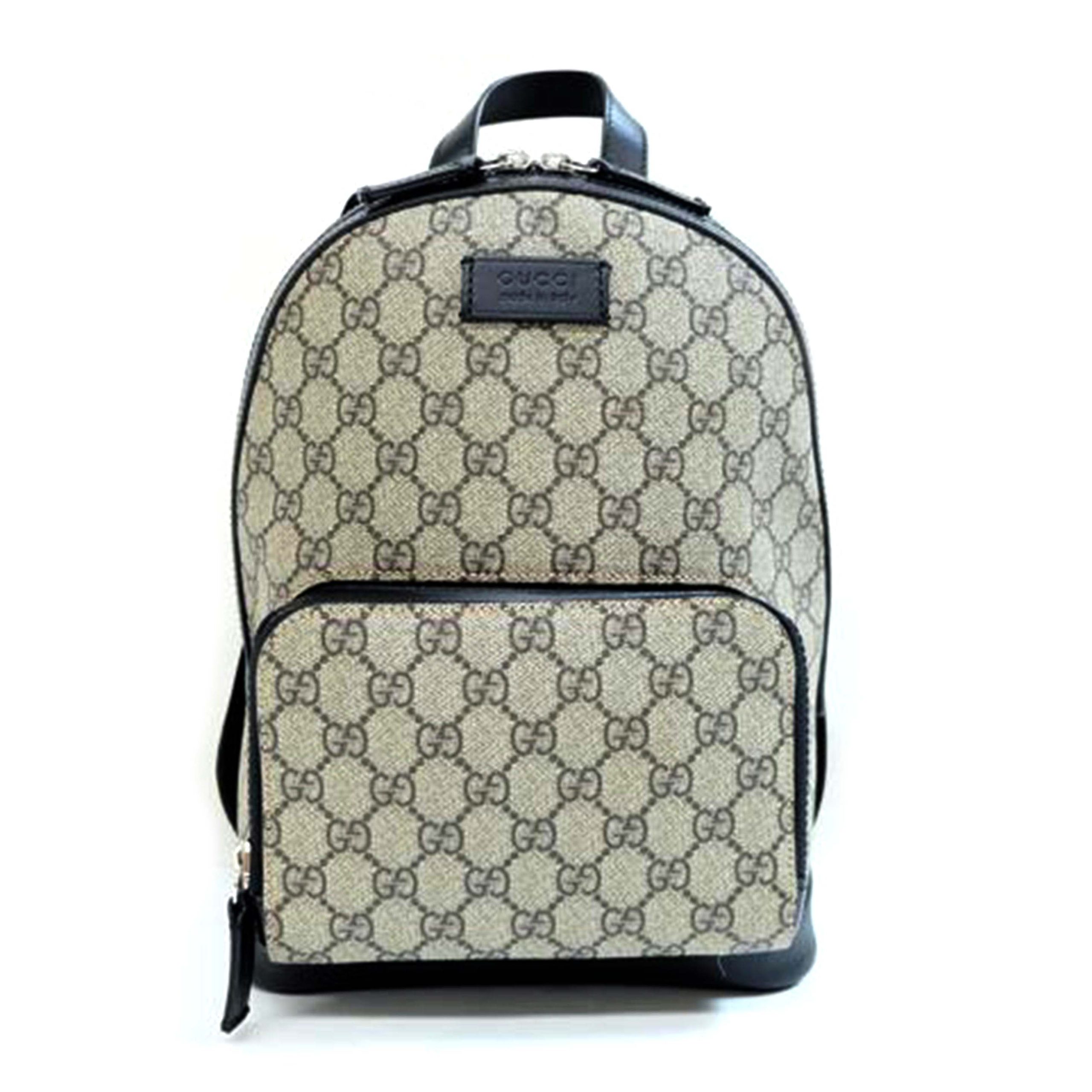 Gucci Supreme Backpack Black jUSTBAG Justbag.Net