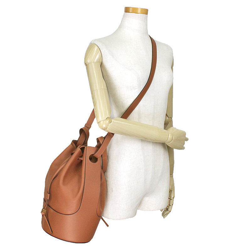 LOEWE Balloon Large Shoulder Bag Leather jUSTBAG Justbag.Net