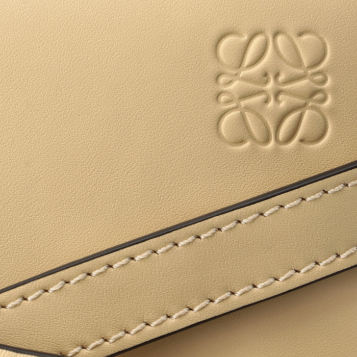 Loewe Gate Mini Logo Belt Shoulder Beige Butter jUSTBAG Justbag.Net