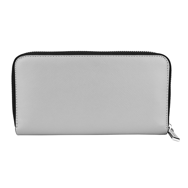 Kate Spade Stacy Leather Long Wallet Gray White jUSTBAG Justbag.Net