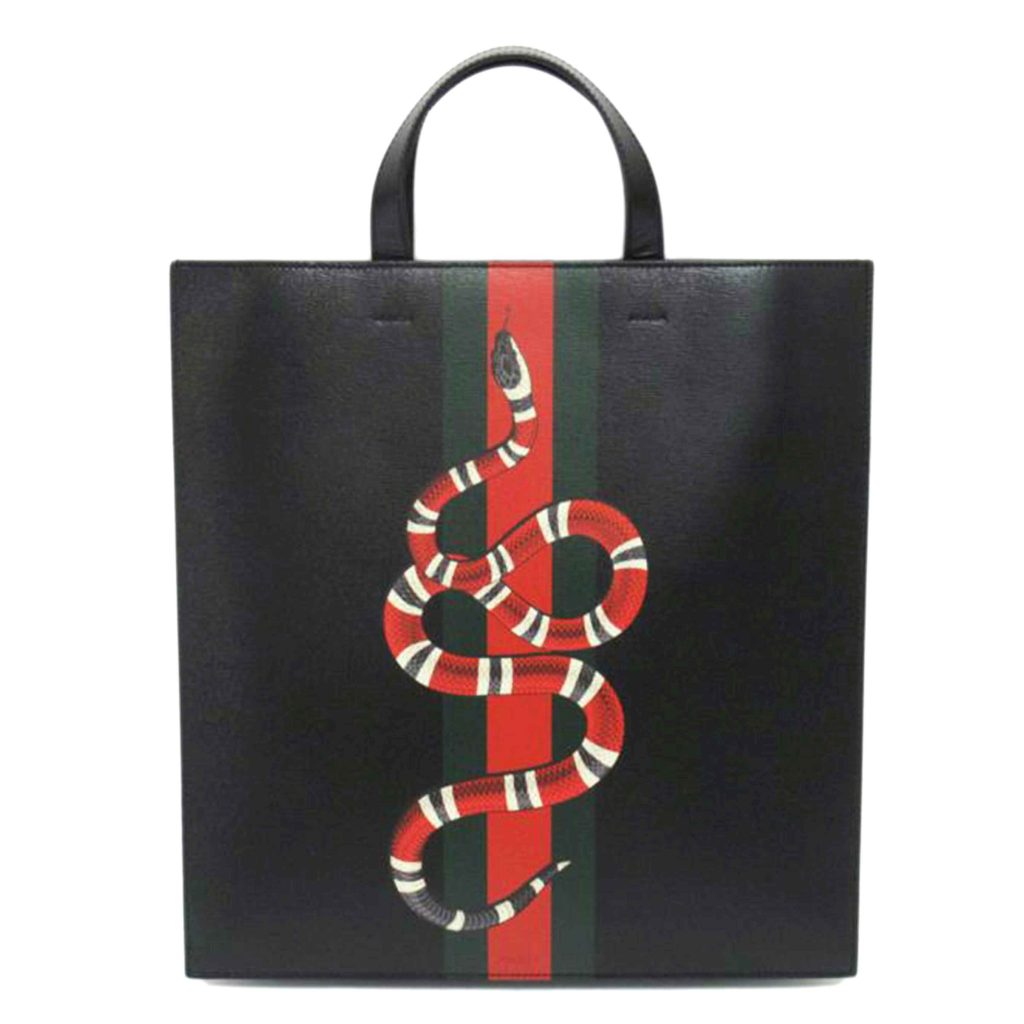 Gucci Sherry Line Snake Tote Bag jUSTBAG Justbag.Net