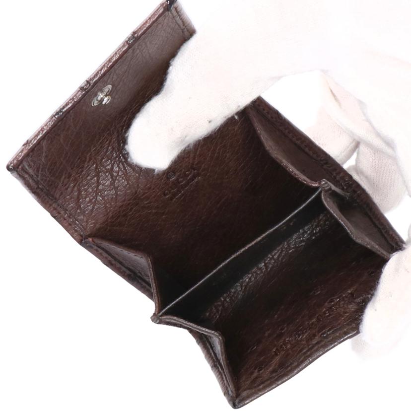 Gucci Ostrich Coin Case jUSTBAG Justbag.Net