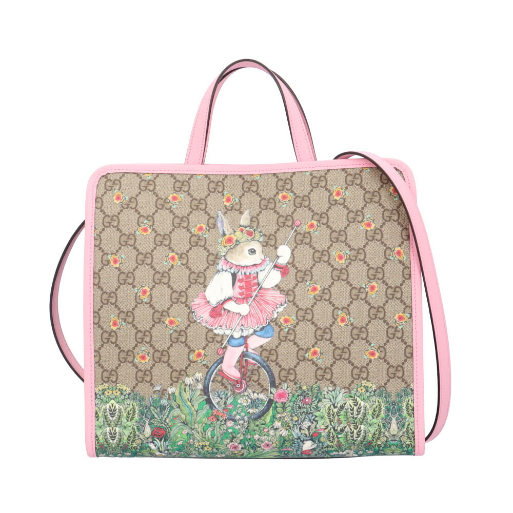 Gucci Yuko Higuchi Children Rabbit Shoulder Bag Beige jUSTBAG Justbag.Net