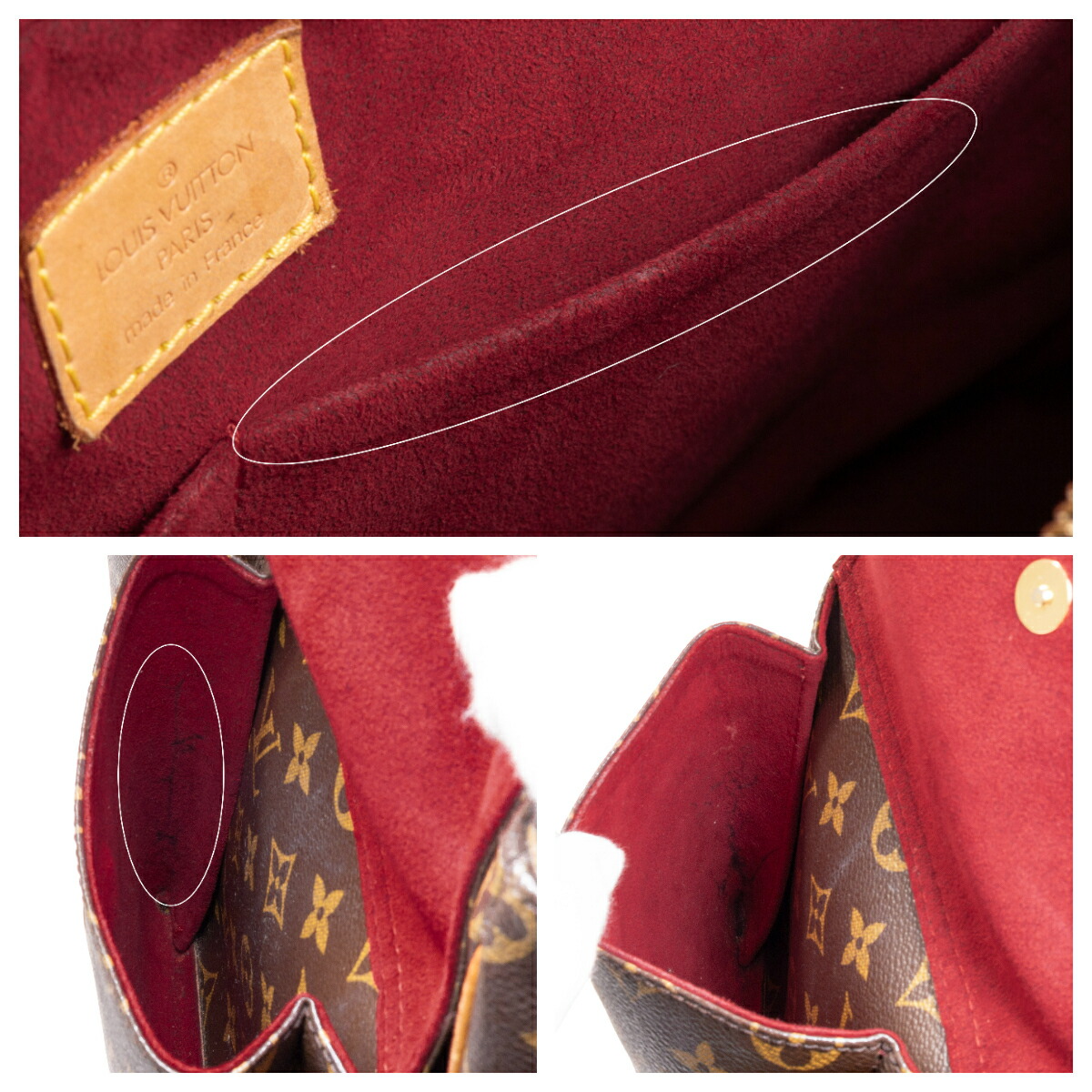Louis Vuitton Multiply Cité Handbag Tote Bag Monogram Canvas Leather ...