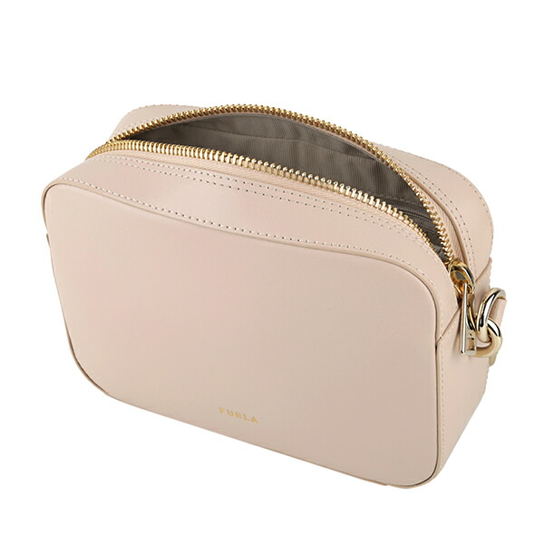 Furla Block Shoulder Bag Beige jUSTBAG Justbag.Net