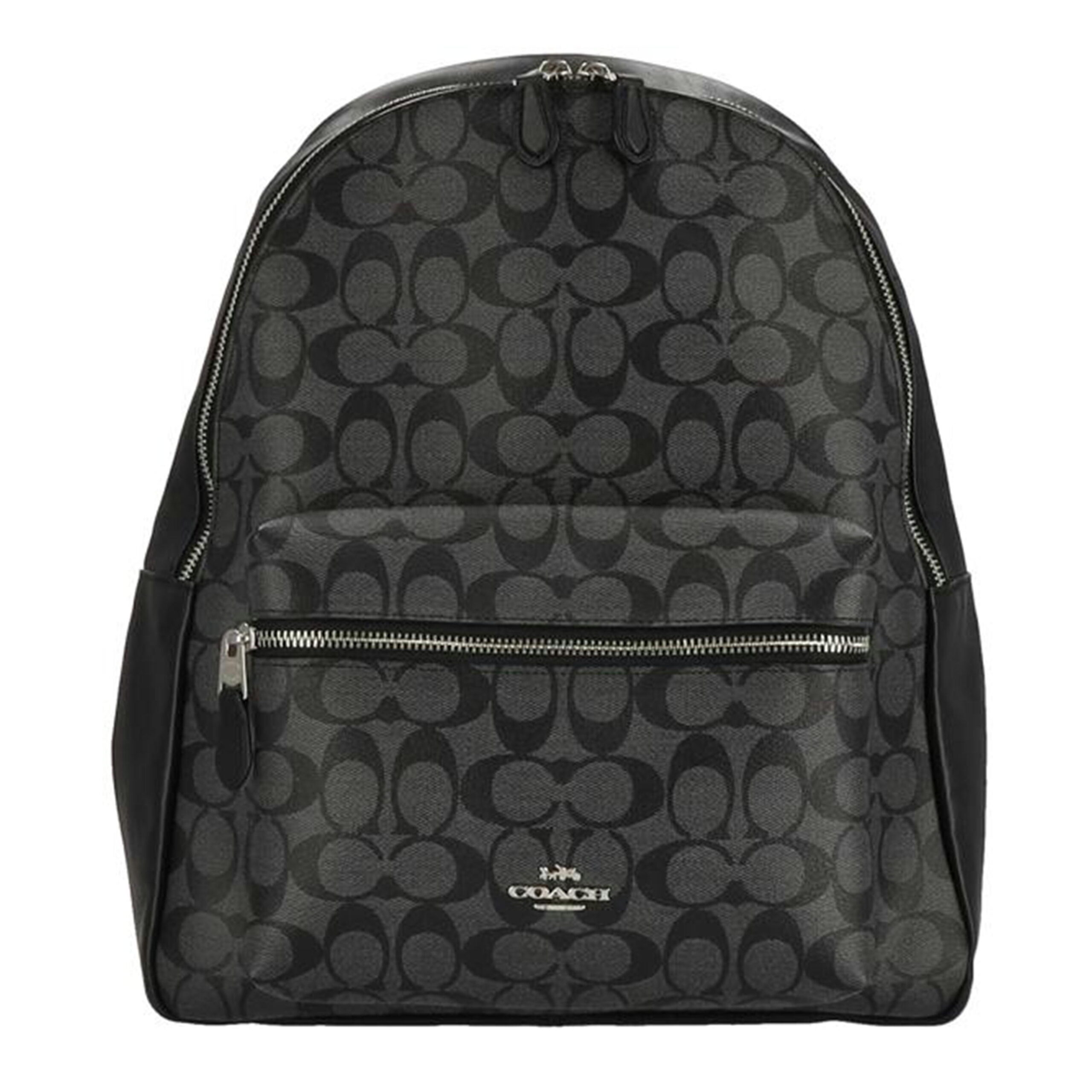 Coach Signature Backpack Black jUSTBAG Justbag.Net