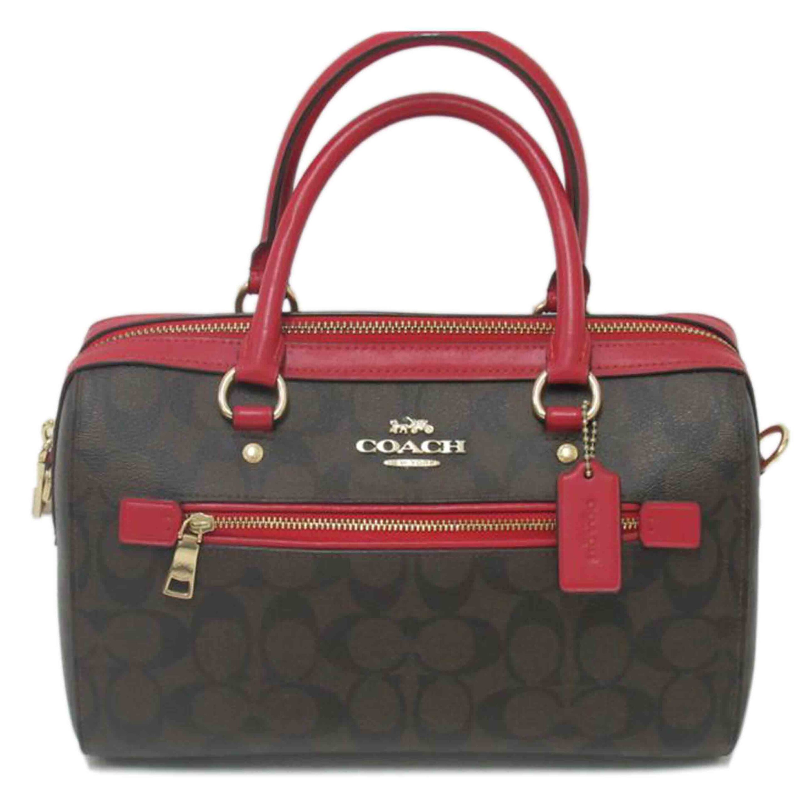 Coach Mini Boston Bag Signature jUSTBAG Justbag.Net